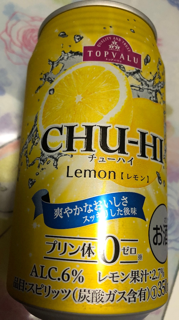 【高評価】トップバリュ CHU‐HI Lemonの感想・クチコミ・値段・価格情報【もぐナビ】