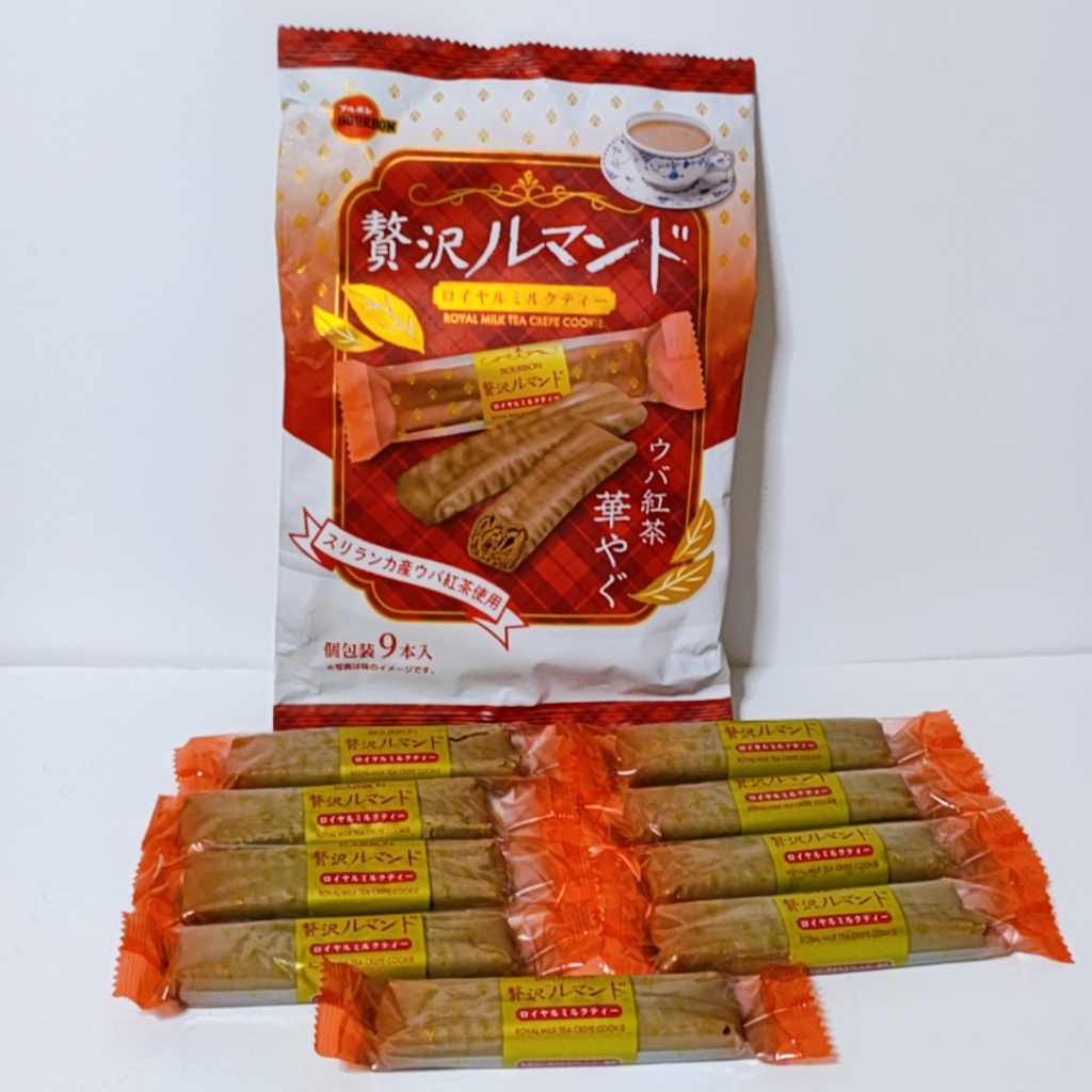 【中評価】ブルボン 贅沢ルマンド ロイヤルミルクティーの感想・クチコミ・商品情報【もぐナビ】