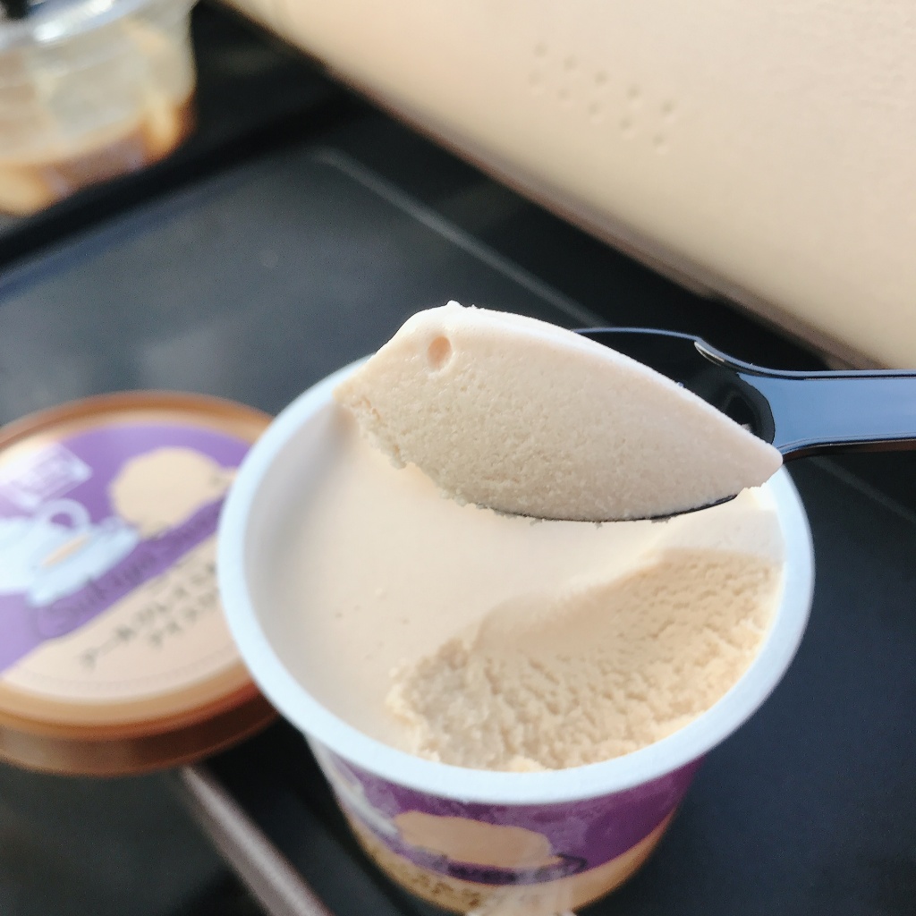 【高評価】すき家 Sukiya Sweets アールグレイミルクティーアイスクリームの感想・クチコミ・カロリー情報【もぐナビ】