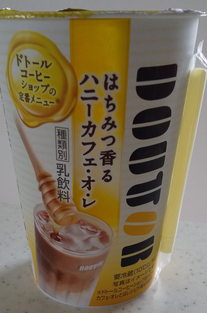 【高評価】ドトールコーヒー DOUTOR はちみつ香るハニーカフェラテの感想・クチコミ・商品情報【もぐナビ】