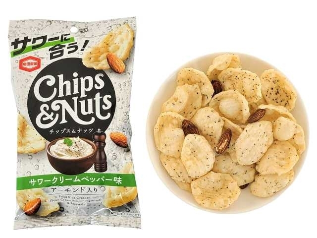 【中評価】亀田製菓 Chips＆Nuts サワークリームペッパーの感想・クチコミ・値段・価格情報【もぐナビ】