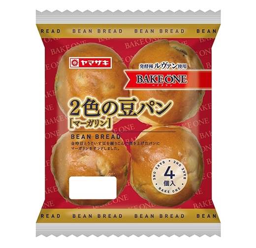 【高評価】ヤマザキ Bake One 2色の豆パン マーガリンの感想・クチコミ・商品情報【もぐナビ】