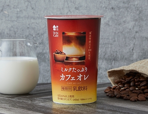 【中評価】ローソン Uchi Cafe’ ミルクたっぷりカフェオレの感想・クチコミ・カロリー・値段・価格情報【もぐナビ】