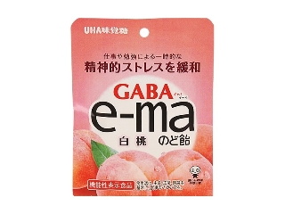【中評価】UHA味覚糖 e‐maのど飴 GABA 白桃の感想・クチコミ・カロリー情報【もぐナビ】