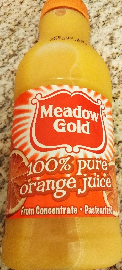 【高評価】Meadow Gold 100％ Pure Orange Juiceの感想・クチコミ・商品情報【もぐナビ】