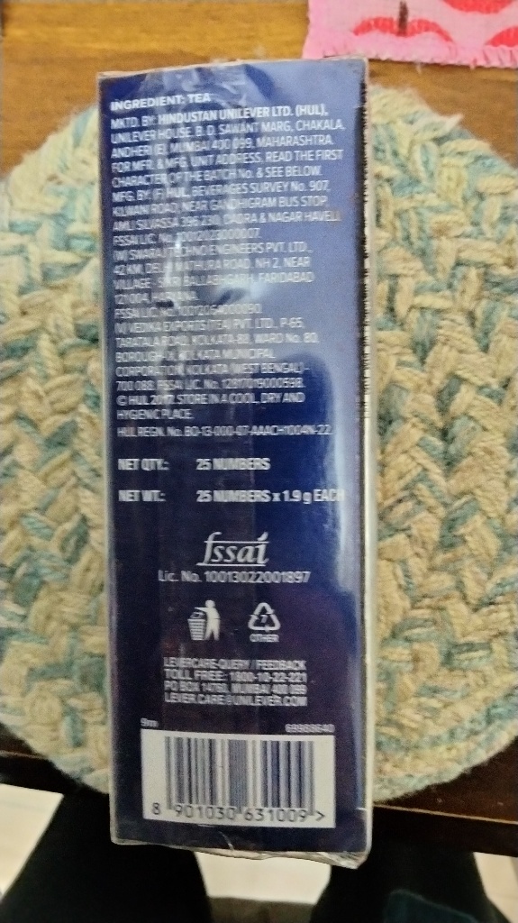 【中評価】Taj Mahal Brooke Bond RICH AND FLAVORFUL Tea Bags Indian Teaの感想 ...