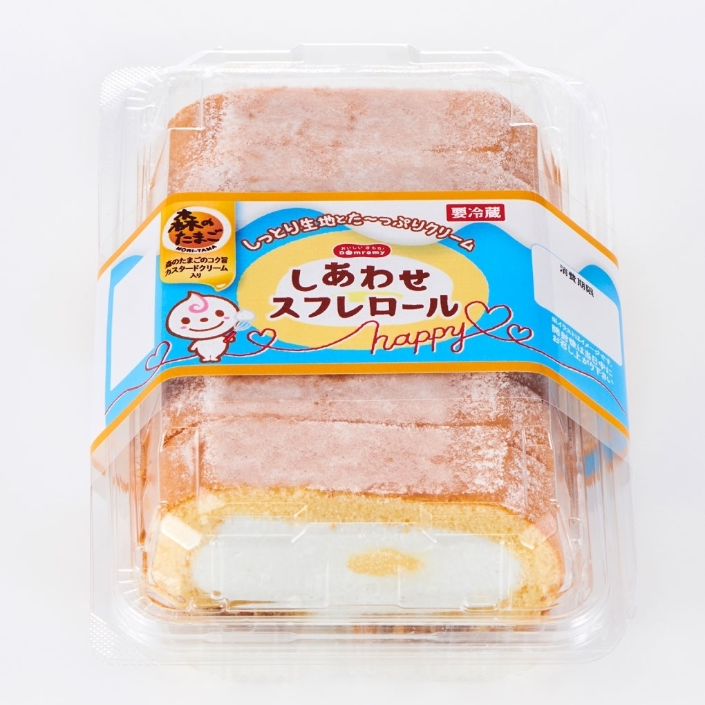 【高評価】「冷凍したら食べ応えが増すのでは？と思い冷... - ドンレミー しあわせスフレロール」のクチコミ・評価 - つなさん