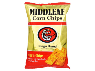 Tengu Brand ミッドリーフ コーンチップス テングビーフジャーキー味の感想・クチコミ・商品情報【もぐナビ】