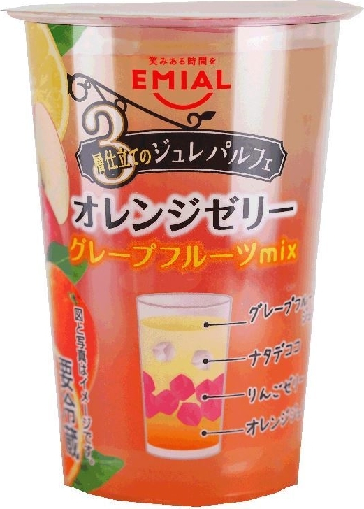 【中評価】EMIAL オレンジゼリー グレープフルーツmixの感想・クチコミ・商品情報【もぐナビ】