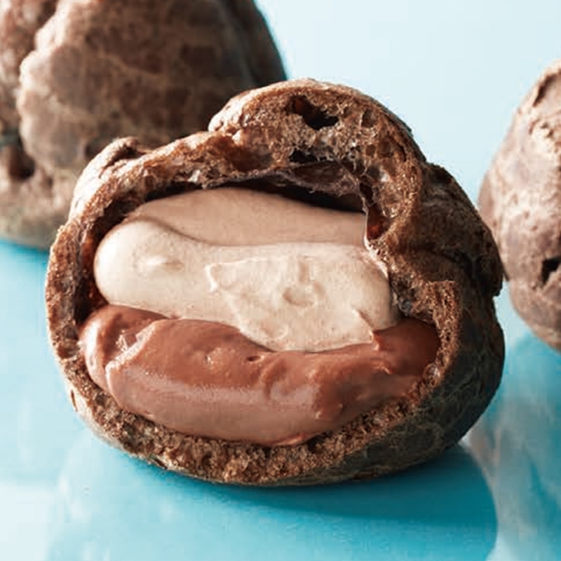 【高評価】「歯切れの良い生地にたっぷりﾁｮｺﾎｲｯﾌ... - シャトレーゼ ダブルシュークリーム」のクチコミ・評価 - beniさん