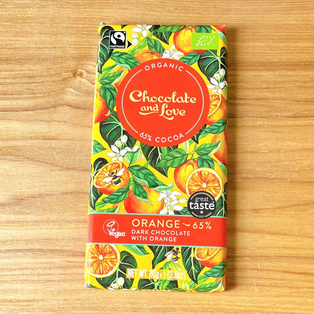 【高評価】「スイス産の板チョコです。 色んな味が売... - フロンティア物産 Chocolate and love オレンジ」のクチコミ・評価 - もみぃさん